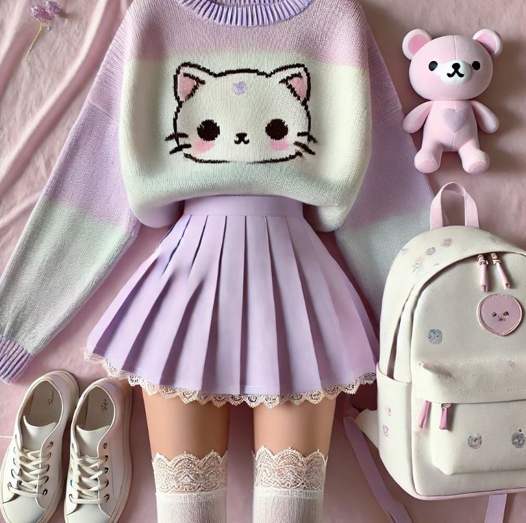 Comment Intégrer des Pièces Kawaii dans Votre Garde-robe