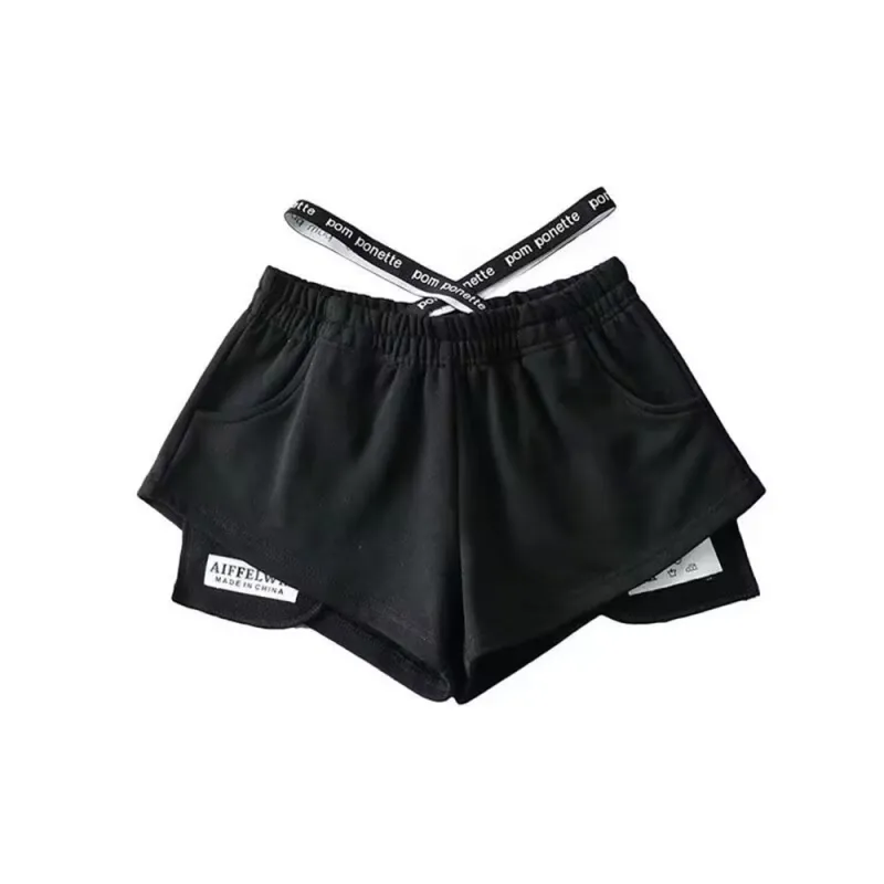 Mini Short Bretelles Croisées